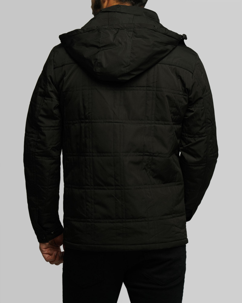 کاپشن مردانه کلاه دار 16326 | وب‌پوش